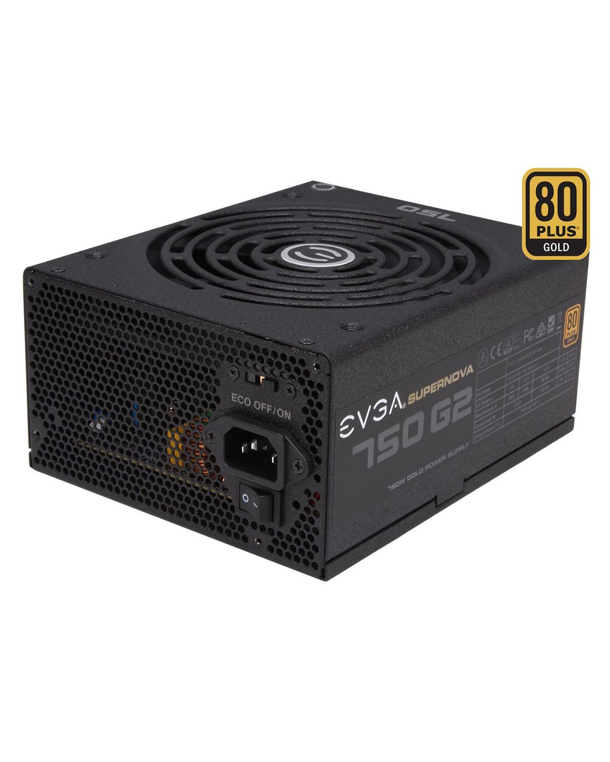 EVGA SuperNOVA 750 G2 750-Watts 12V 62.4A 80 Plus Gold Power Supply