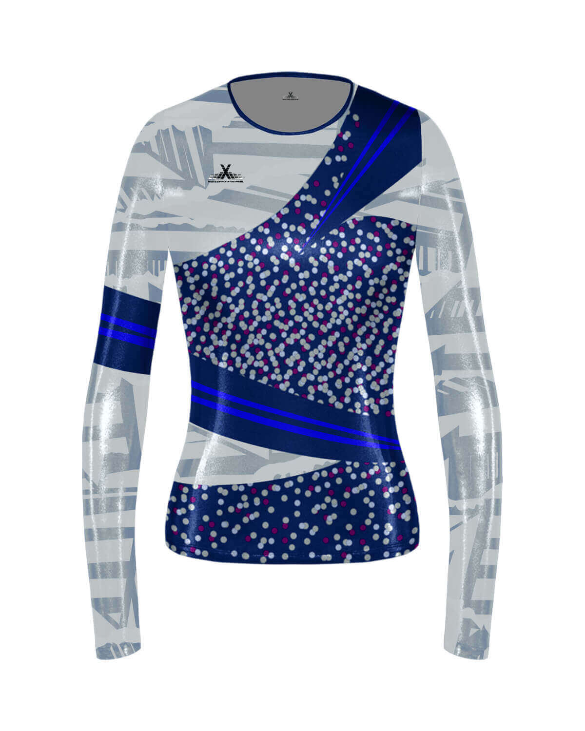 AthleisureX Full custom cheerleading long sleeve shell- For Women