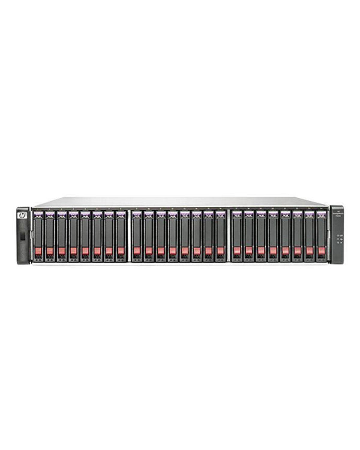 HP P2000 G3 iSCSI 25x SFF Smart Array Dual Controller System SAN ...