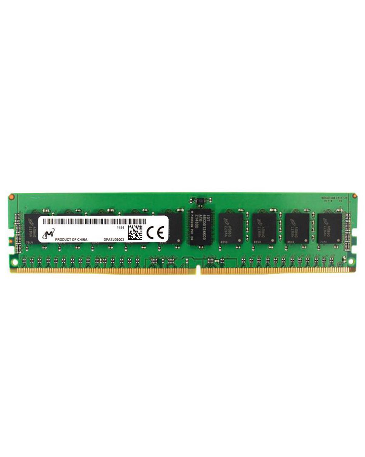 Micron 16GB DDR4 ECC 288 pin Single Rank Memory