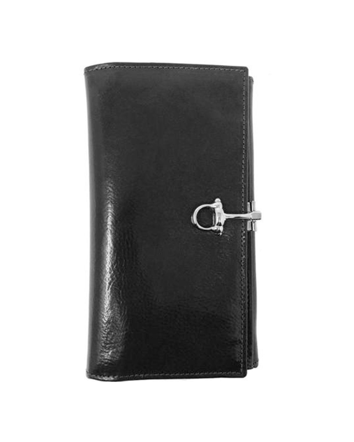 Latch Closure Leather Document Wallet - Shop At LeatherScin