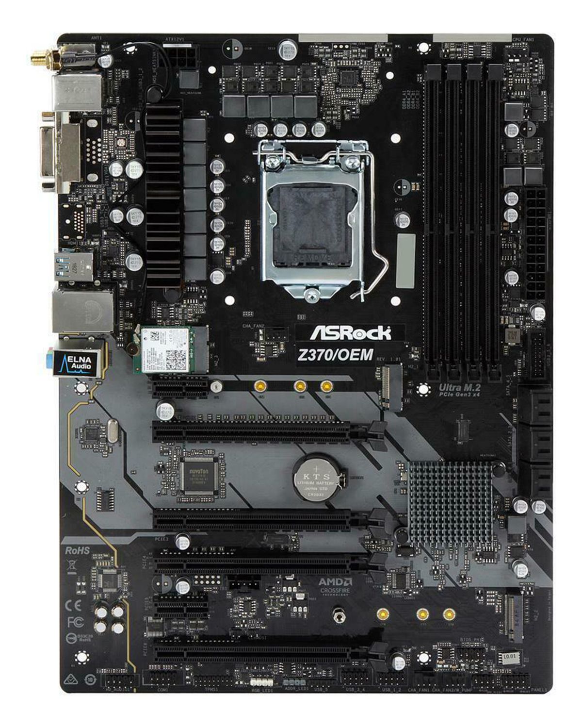 ASRock Z370 Pro4 Socket LGA 1151 Intel Z370 8th 6x SATA3 6.0Gbps ATX Motherboard